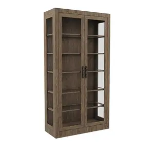 BERNHARDT Casa Paros Display Cabinet - Dark Brown