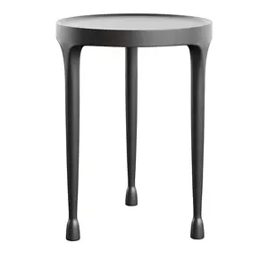 BERNHARDT Casa Paros Metal Accent Table - Black