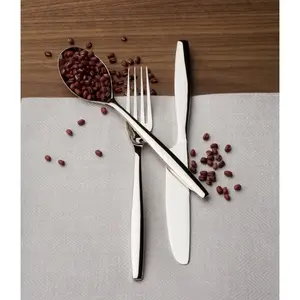 NAMBE Aidan Flatware 5 Piece Place Setting - Silver