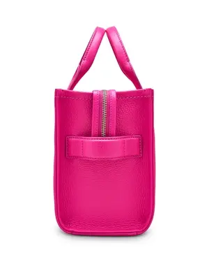 Marc Jacobs Leather Small Tote - Hot Pink