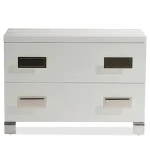 BERNHARDT Coro Nightstand - White