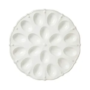 JULISKA Berry & Thread Deviled Egg Platter - Whitewash