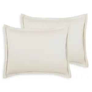 CHARISMA 400tc Percale Duvet Cover Set, Full/queen - Vanilla Ice
