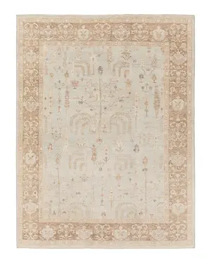 SURYA Normandy Area Rug, 8' X 10 - Ivory/ Khaki/ Beige/ Wheat/ Camel