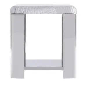 BERNHARDT Aura Side Table - Gray