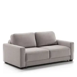 LUONTO Belton Queen Sleeper Loveseat - Walnut Gemma
