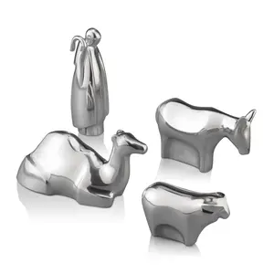 NAMBE 4 Piece Shepherd & Animals Set