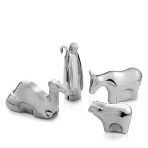 NAMBE 4 Piece Shepherd & Animals Set
