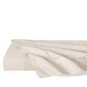 SFERRA Celeste Flat Sheet, Full/queen - Bone