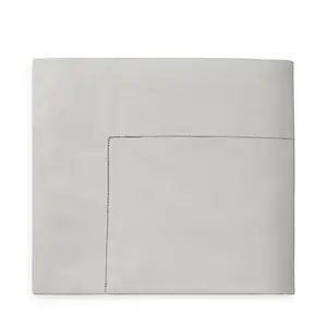 SFERRA Celeste Flat Sheet, Full/queen - Gray