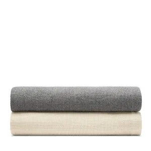 SFERRA Talida Blanket, King - Gray/pewter