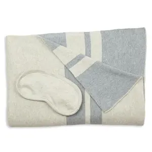 PINK LEMONADE Travel Text Throw Blanket