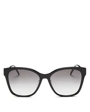 Saint Laurent Square Sunglasses, 56mm