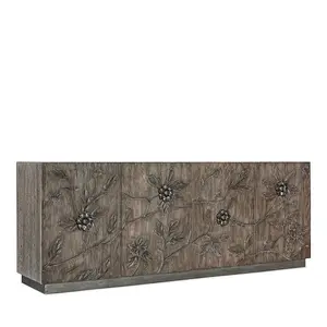 HOOKER FURNITURE Florence Four Door Credenza - Medium Wood