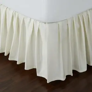 SFERRA Giotto Bedskirt, Twin - Ivory