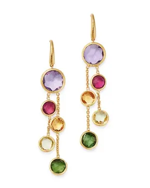 Marco Bicego Jaipur Gemstone Drop Earrings - Multi/gold