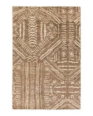 SURYA Mandela Area Rug, 5' X 7'6 - Brown/ Neutral