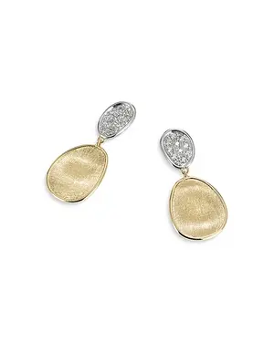 Marco Bicego 18k Gold And Diamond Drop Earrings - Multi