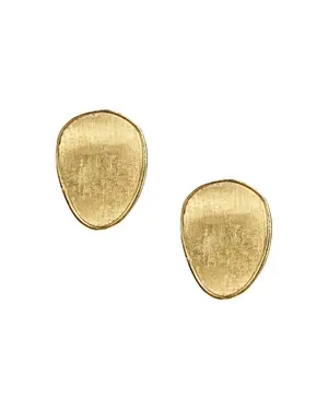 Marco Bicego 18k Yellow Lunaria Stud Earrings - Gold
