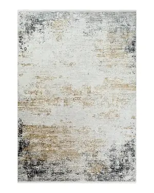 SURYA Solar Sor-2302 Area Rug, 7'6 X 11'2 - Medium Gray/taupe