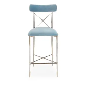 Jonathan Adler Rider Counter Stool - Rialto Sky