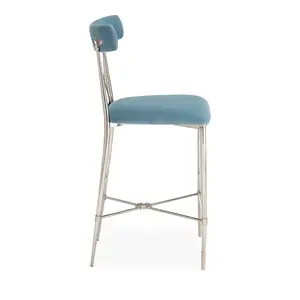 Jonathan Adler Rider Counter Stool - Rialto Sky