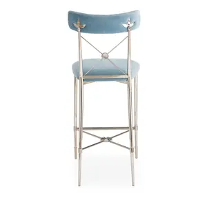 Jonathan Adler Rider Counter Stool - Rialto Sky