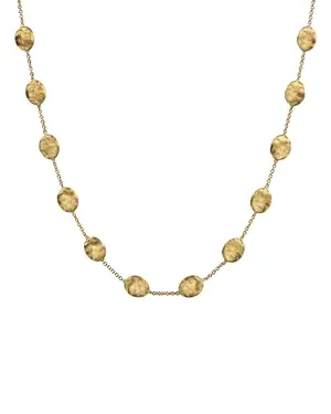 Marco Bicego Siviglia Collection 18k Yellow Beaded Necklace - Gold With Extender