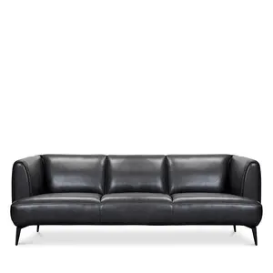VIOLINO Furio Leather Sofa Exclusive - Cheerio Pewter