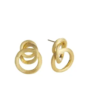 Marco Bicego Jaipur Yellow Loop Earrings - Gold