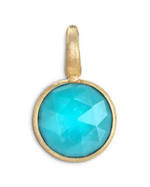 Marco Bicego 18k Yellow Gold Jaipur Pendant - Turquoise