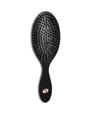 T3 Polish & Shine Premium Faux Boar & Nylon Oval Hairbrush - No Color