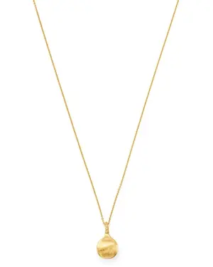 MARCO BICEGO Marco Bicego 18k Yellow Gold Diamond Africa Pendant Necklace