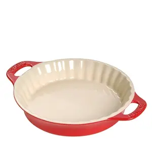 STAUB Pie Dish - Cherry