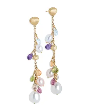 MARCO BICEGO Marco Bicego 18k Yellow Gold Paradise Pearl Earrings