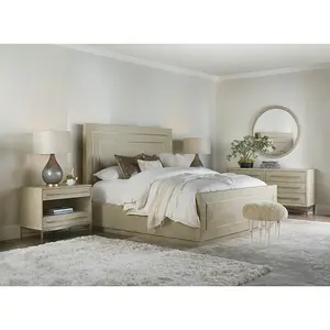 HOOKER FURNITURE Cascade Queen Panel Bed - No Color