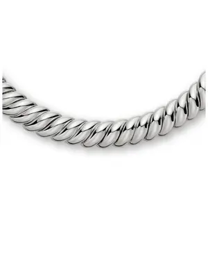 David Yurman Sculpted Cable Necklace - Silver