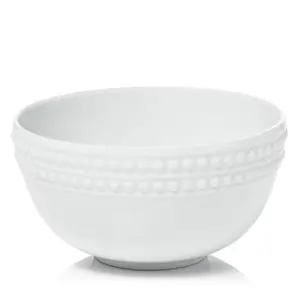 L'Objet Perlee Soup Bowl - White