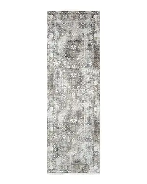 SURYA Solar Sor-2308 Runner Area Rug, 3' X 9'10 - Gray