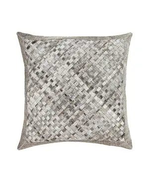 SURYA Cesta Decorative Pillow - White/black