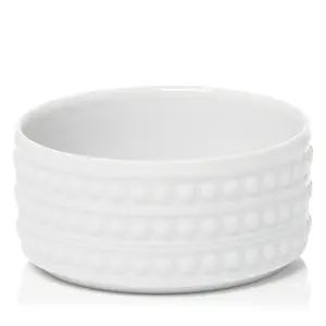 L'Objet Perlee 3 Vertical Bowl - White