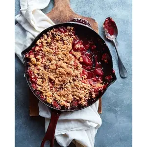 STAUB Cast Iron 11 Traditional Skillet - Grenadine
