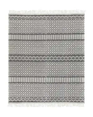 Livabliss Farmhouse Tassels Fts-2300 Area Rug, 5'0 X 7'6 - Gray