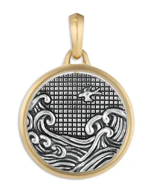 David Yurman Water & Fire Duality Amulet