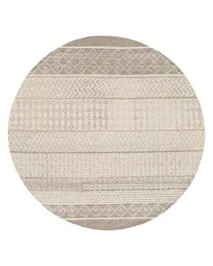 LIVABLISS Maroc 146158 Round Area Rug, 6' Round - Camel/cream/beige