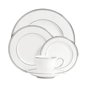 LENOX Federal 5-piece Place Setting - White/platinum