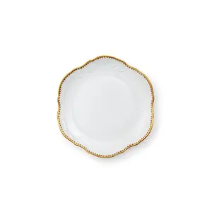 ANNA WEATHERLEY Simply Anna Gold Bread & Butter Plate - White/gold