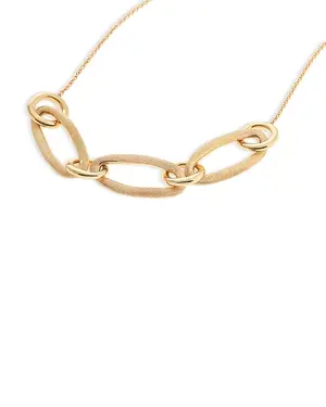 Marco Bicego 18k Yellow Jaipur Triple Link Collar Necklace - Gold