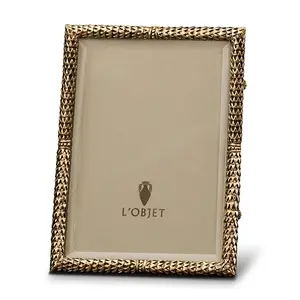 L'Objet Scales Frame, 8 X 10 - Gold
