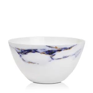 Prouna Marble Small Vegetable Bowl - Azure